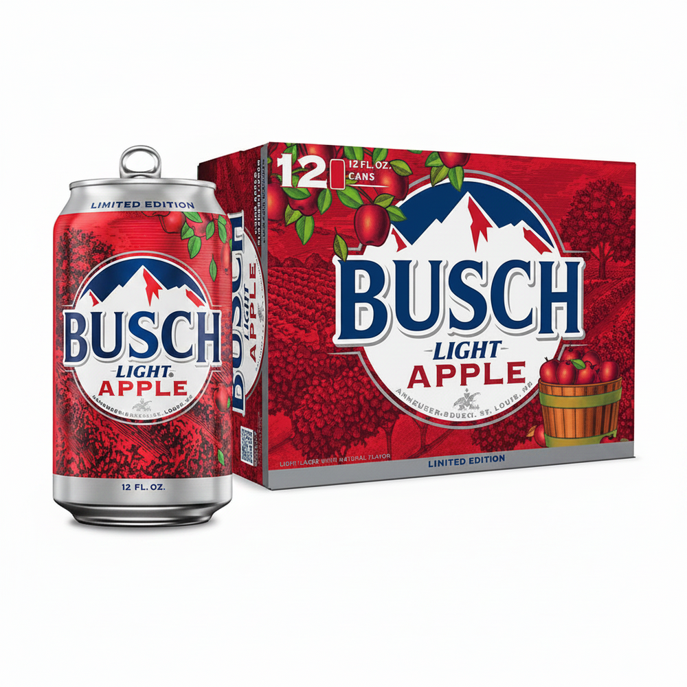 Busch Light Apple 12 Pack – Lime Liquor